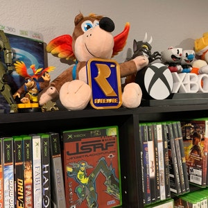 Revised Rareware Video Game Logo Sign Decoration 4.5x3in videogame ...