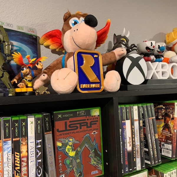 Revised* Rareware Video Game Logo Sign Decoration ~ 4.5x3in (videogame ...