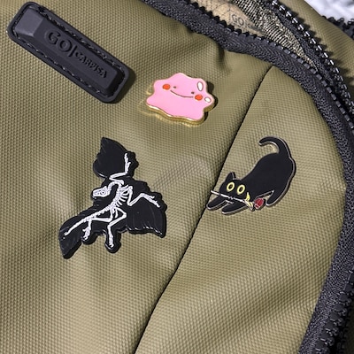 Spotted Hyena Hard Enamel Pin Hyena Pin Animal Pin Art Deco - Etsy
