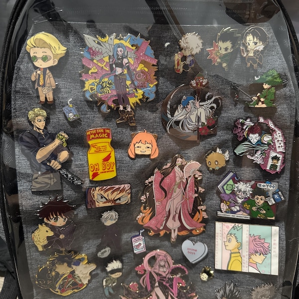 The Showcase 3.0 - Ita Bag, Pin Display Bag, Clear Pocket Display ...