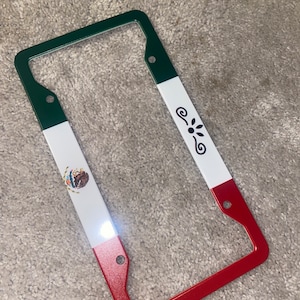 United Arab Emirates License Plate Frame, Dubai Flag Personalized Gift ...
