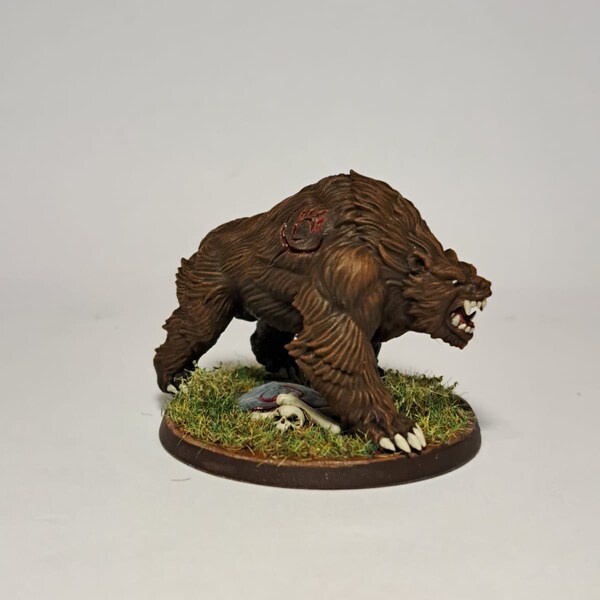 Bear Forest Beast Miniature | 28mm-38mm | Resin 3D Printed D&D ...
