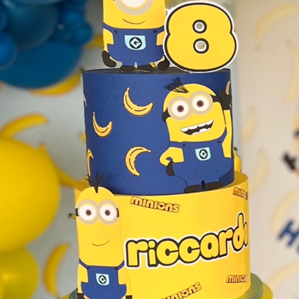 Pack Minions Svg Layered, Stuart, Kevin, Tom, Decal, SVG, PNG, DXF - Etsy