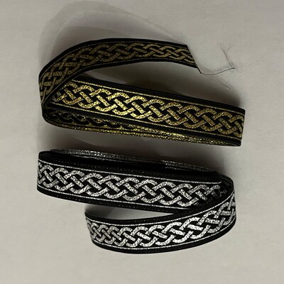 Medieval Fabric Trim, Woven Jacquard Trim, 1 Inch Wide, Sold by the ...