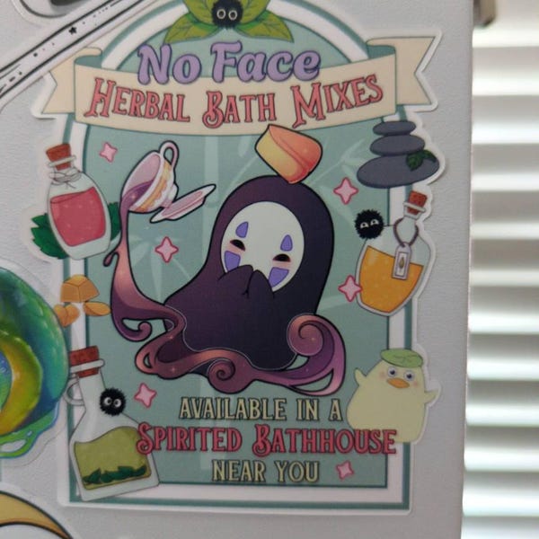 Anime Sticker Bundle | Ghibli Inspired Stickers | Anime Stickers ...