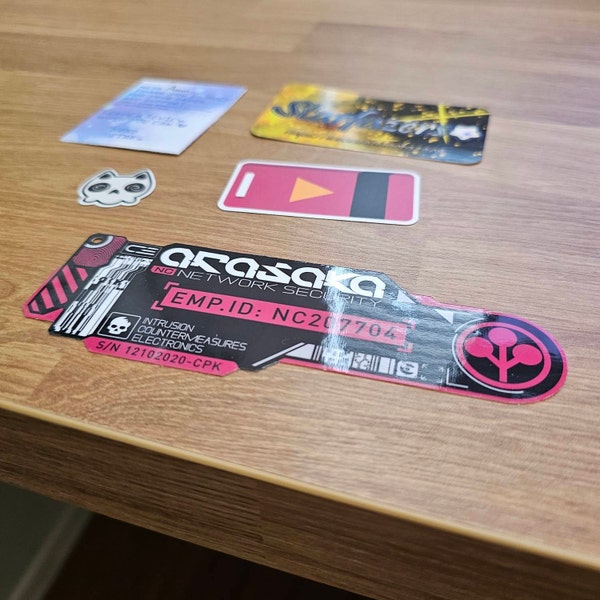 Arasaka Cyberpunk 2077 Sticker: Video Game Decal - Etsy