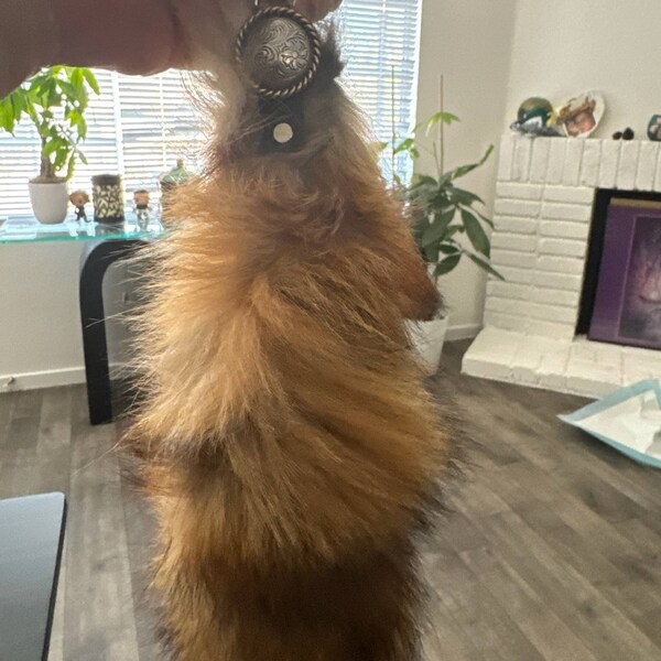 Red Fox Tails With Keychain Option - Etsy