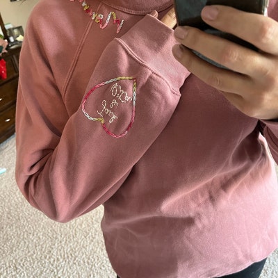 Hand Stitched Sweatshirt - Etsy
