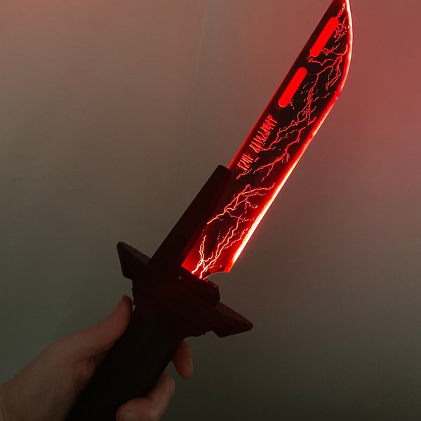 Star Wars Inspired Mandalorian Knife-vibrodagger Costume Prop (3D ...