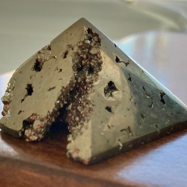 Pyrite Large Pyramid Crystal Tower - Raw Natural Large Pyrite Towers ...
