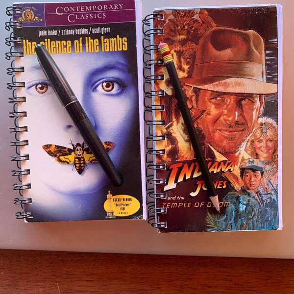 VHS Notebooks 2 - Etsy