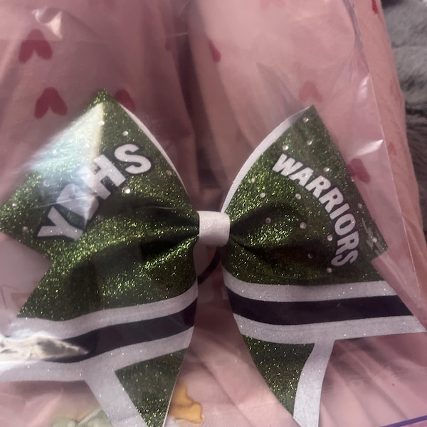 Cheer Bow Box, Cheer Bow Holder, Bow Box, Cheerleading Bow Box, Bow ...