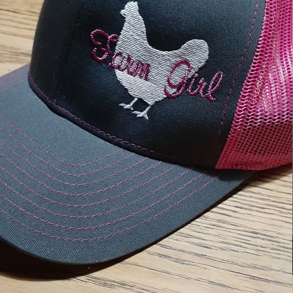 Chicken Hat, Farm Fresh Eggs, Hen Hat, Chicken Lady, Trucker Hat ...