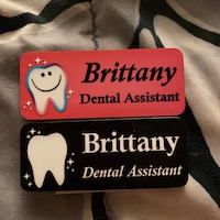 Teacher Name Tag Name Badge Personalized Custom ID Tag - Etsy Canada