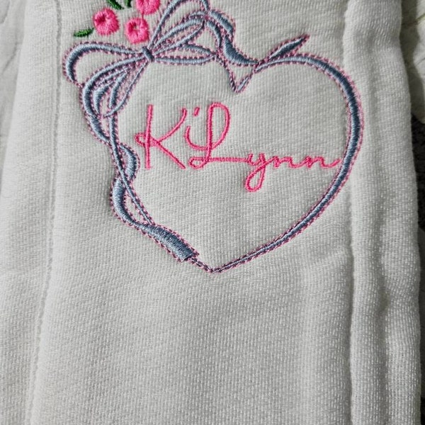 Heart With Roses Embroidery Designs - Flower Embroidery Design Machine ...