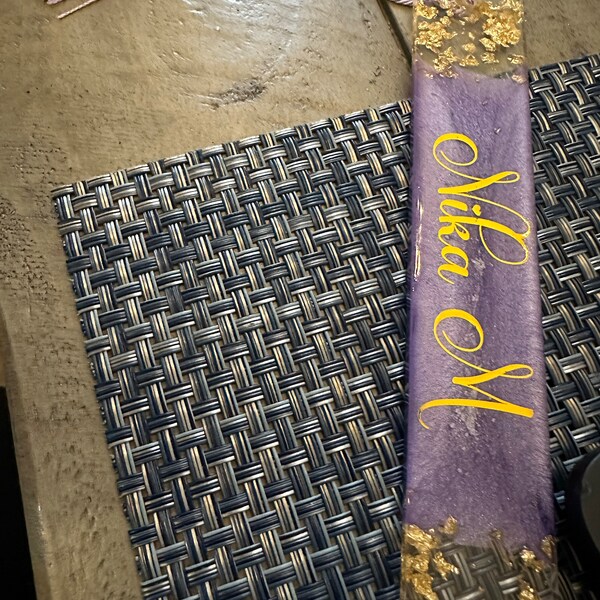 Set of Bookmark & Keychain, Glass Gravel, Custom Bookmarks With Keyring ...