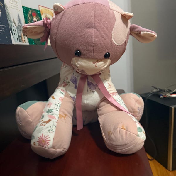 Short Horn Memory Cow: Actual Birth Height/weight, Made From Your Baby ...