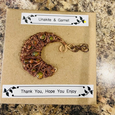 TUTORIAL Pumpkin Halloween Wire Wrapped Tutorial Pendant - Etsy