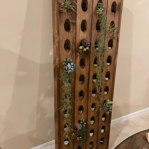 40 Bottle French Riddling Wine Rack: Rustic Champagne Storage - Etsy