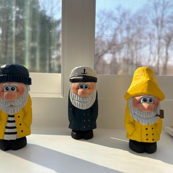 Seagull Sam Handcarved and Hand Painted Figure - Etsy