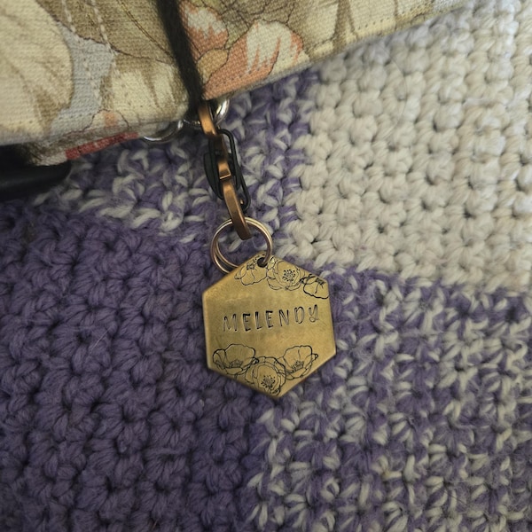 You're a Gem / Custom Hand Stamped Dog Tag, Personalized Metal Pet ID ...