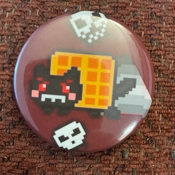 Nyan Cat 1 1/2" Pinback Buttons (custom Made) - Etsy