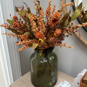 Tall Fall Foliage Stem for Vase Artificial Leaf Branch Fall - Etsy