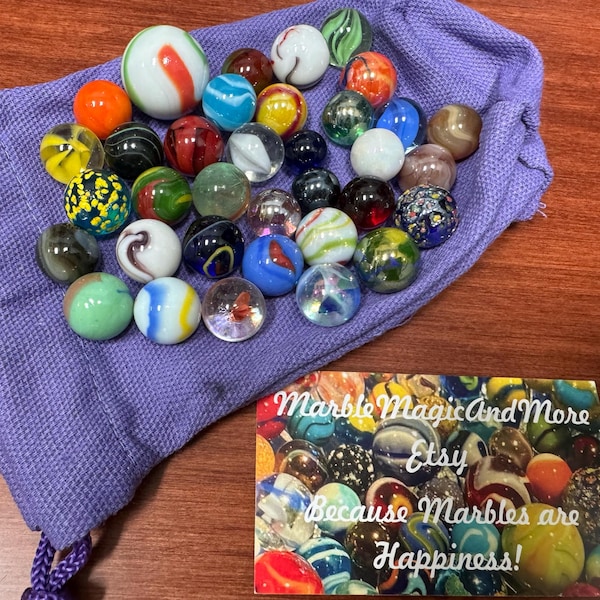 5 Gorgeous Premium Daves Appalachian Swirl Patriot Marbles, 18mm 20mm 3 ...