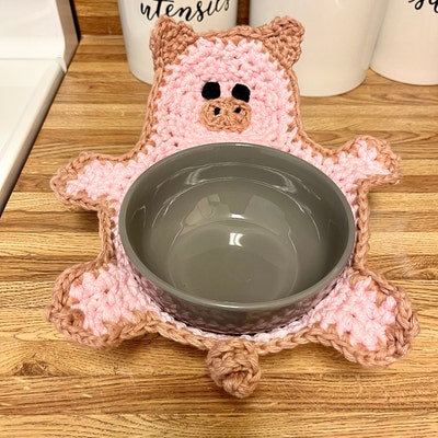 Pig Pot Holder CROCHET PATTERN - Etsy