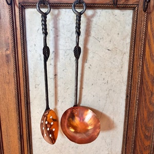 Hand Forged Copper Ladle - Etsy