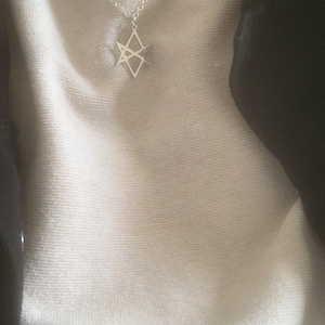 Anarchy Symbol Stainless Steel Pendant on a Silver Plated Necklace. 20 ...