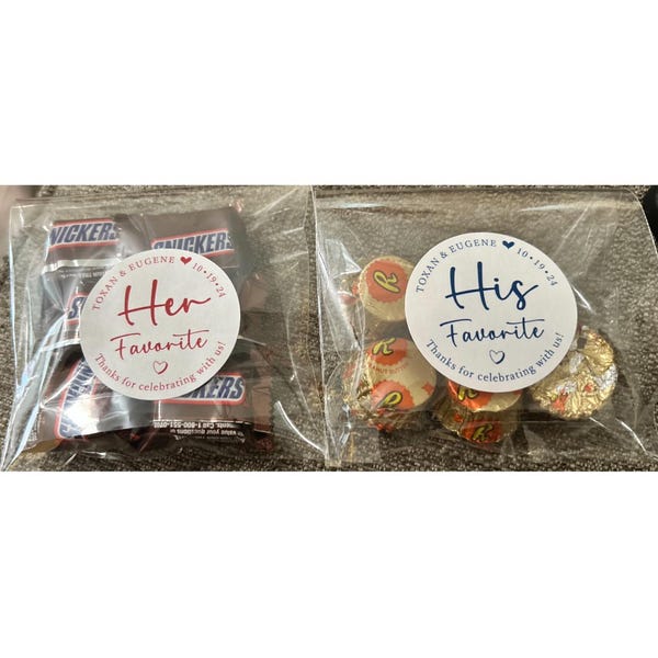 SET OF 60 Graduation Mints Favors Gifts High School University College ...