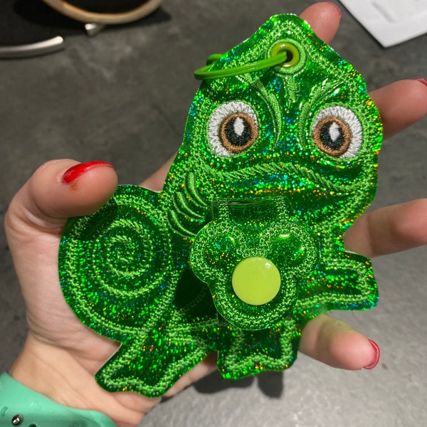 Pascal Rapunzel Tangled Inspired Minnie Mickey Ears Holder, Sunglasses ...