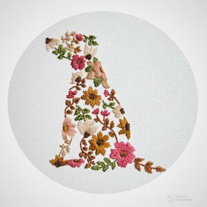 Spring Meadows Embroidery PDF Pattern, Digital Download, Flower Art ...