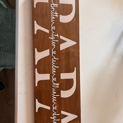 Papa Fathers Day Gift Papa Sign Gift for Papa Rustic Sign for Papa Gift ...