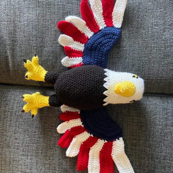 Little Eagle Crochet Amigurumi Pattern DIGITAL PDF in English Download ...