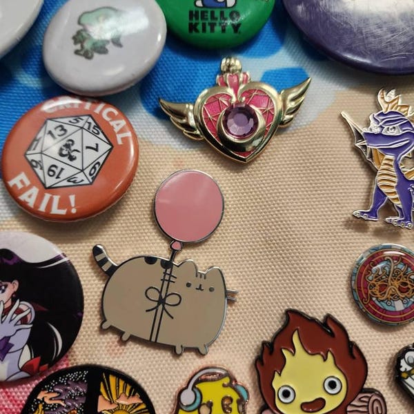 Magical Girl Ultimate Wand Pin Set - Etsy