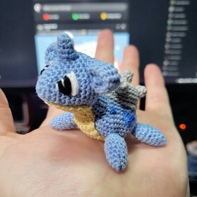 Lapras Amigurumi Crochet Pattern - Etsy