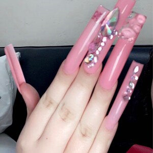 Hot Girl Freestyle Extendo Press Ons - Etsy