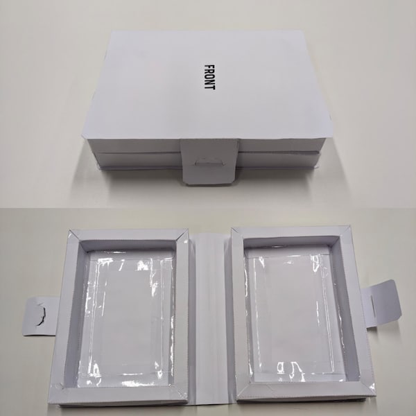 Resizeable Book/candy Box Template: Printable Gift Box (digital ...