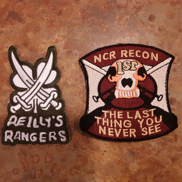Reilly's Rangers Fallout Inspired Cosplay Collectible Patch - Etsy