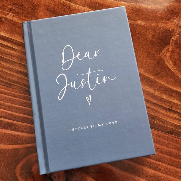 Personalized Couple Notebook Custom Paper Anniversary Gift Our First ...