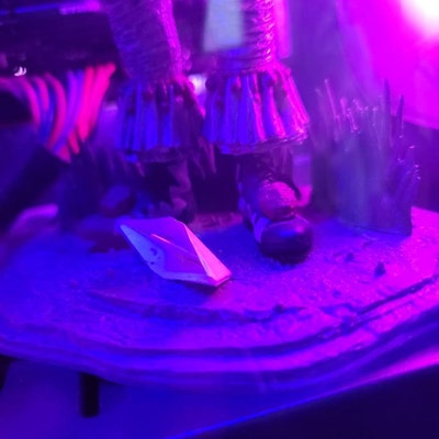 Laminated Bloody Acrylic Paint Bookmark Customizable Red and - Etsy