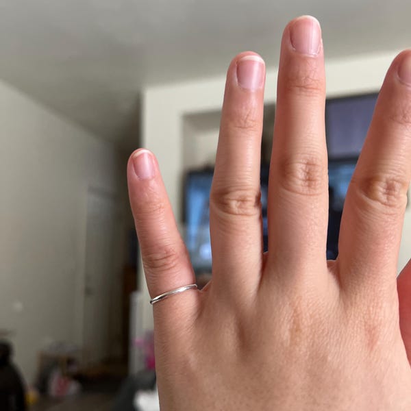 Sterling Silver Star Ring- Minimalistic Star Ring- Stackable Rings- Dainty Star Ring- Silver ...