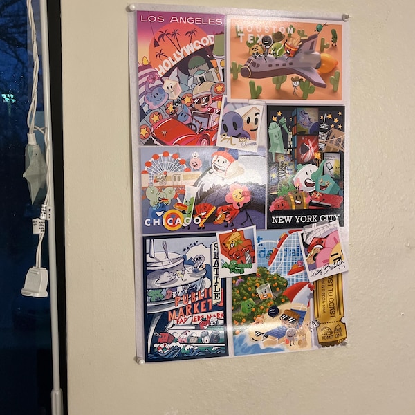 BFDI Three Print Discounted Bundle 11 X 17 Posters - Etsy