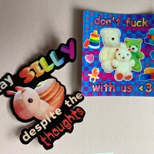 Hi Holographic 5x7 Print Dreamcore Oddcore Kidcore Clowncore Toycore ...