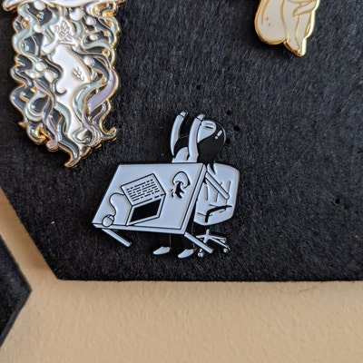 Table Flip Enamel Pin - Etsy