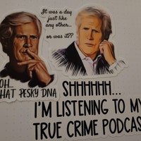Shhh Crime Podcast Stickers, True Crime Podcasts Stickers, Funny ...
