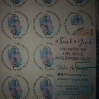 16 Thank You Stickers, Happy Mail Labels, Packaging Stickers, Chill Bro ...