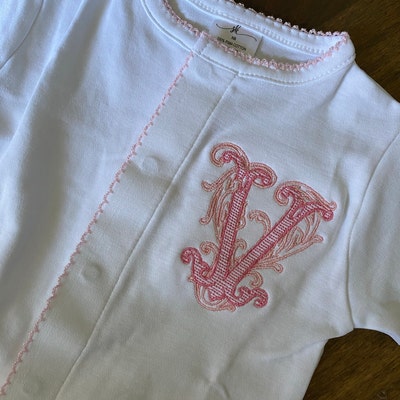 Baby Boy Girl Monogram Outfit, Baby Girl Boy Coming Home Outfit, Baby ...